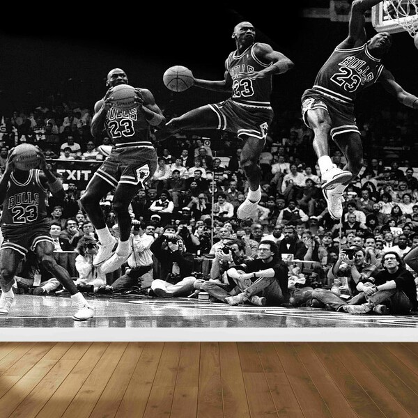 Basketball Wall Paper - Etsy