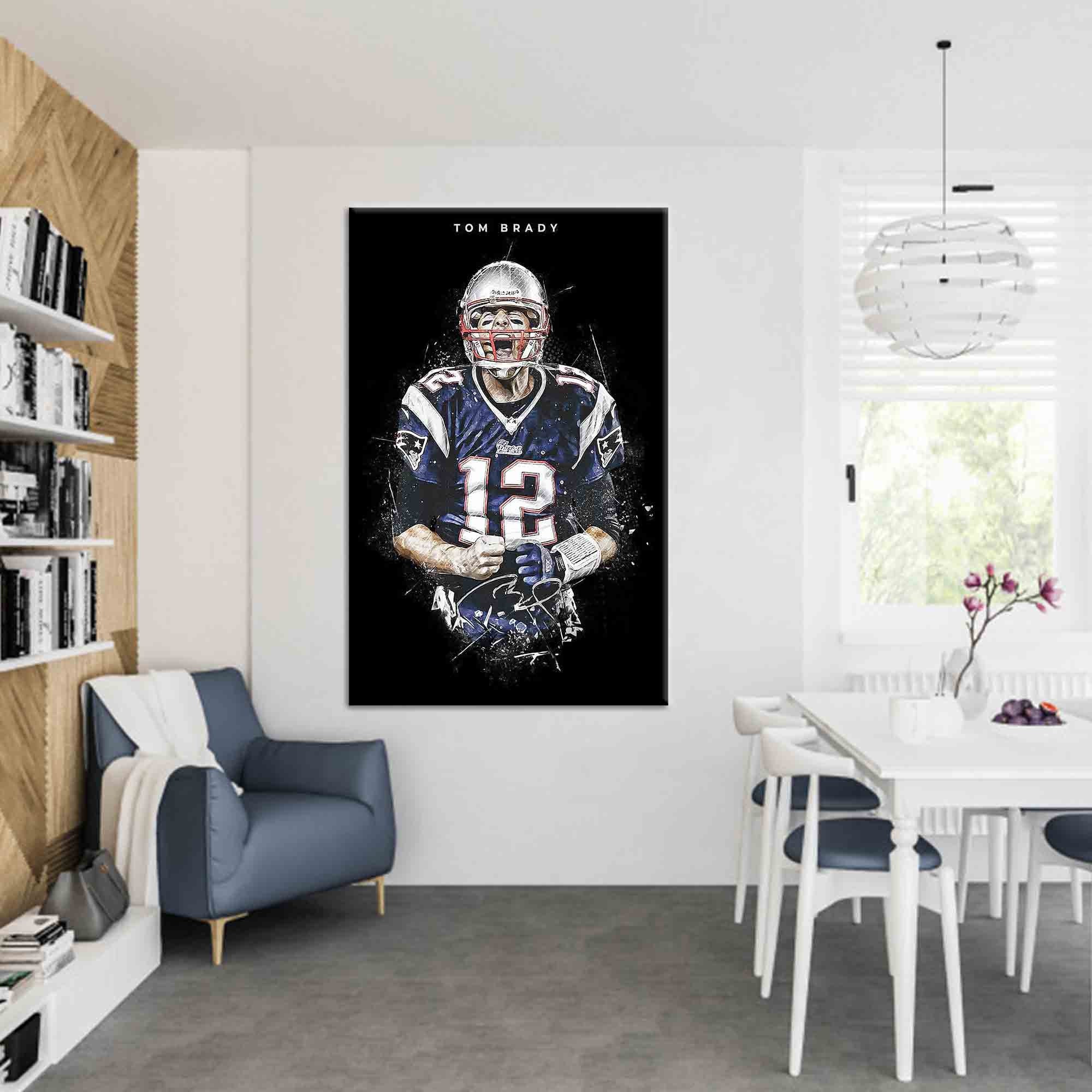 Tom Brady, Tom Brady Poster, Tom Brady Wall Art, Tom Brady Poster