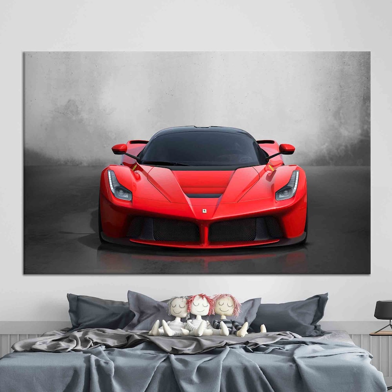 Ferrari Painting Canvas - Etsy
