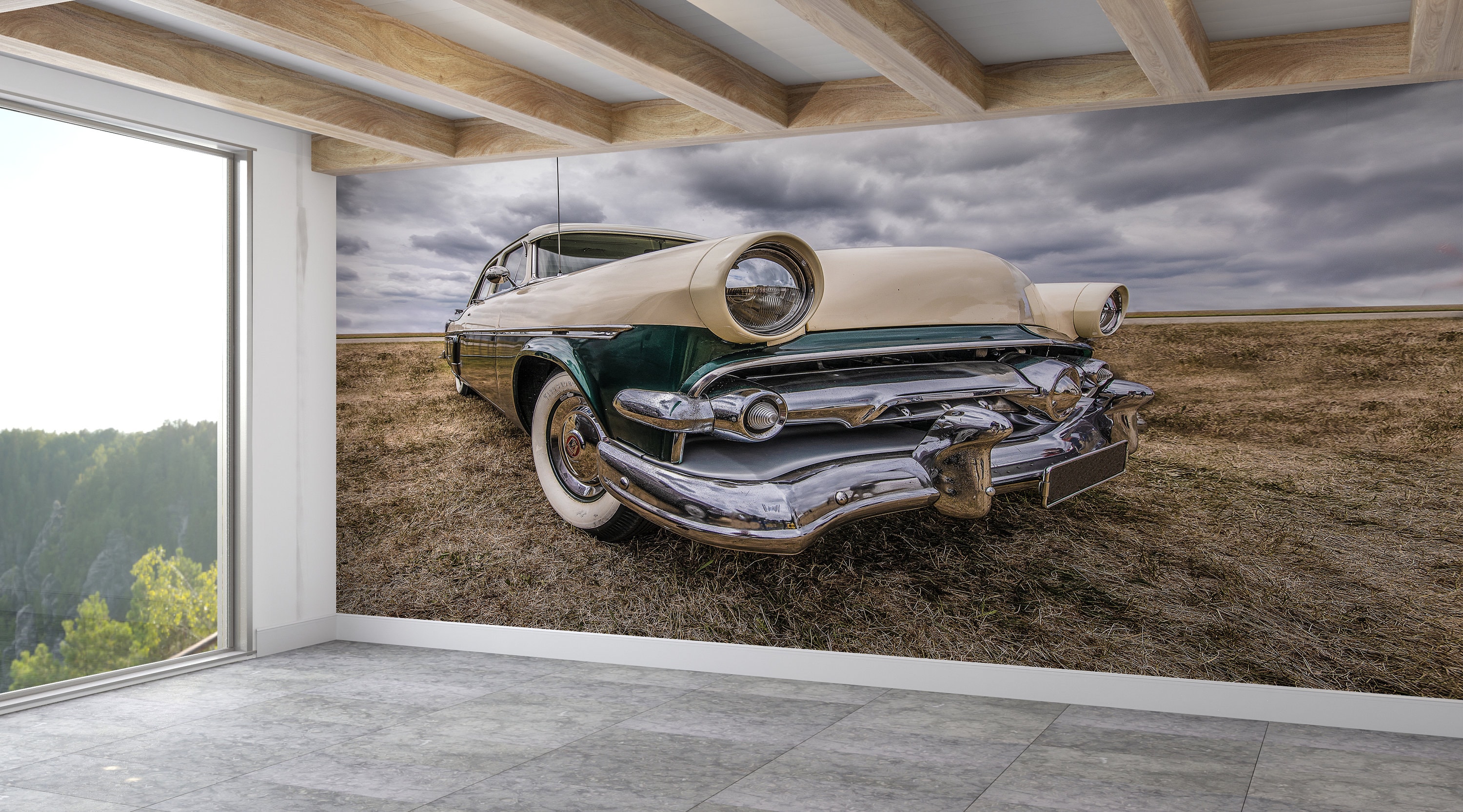 Garage Wallpaper Murals