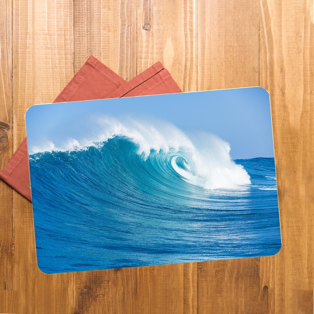 Ocean Chopping Board, View Serving Board, Big Waves Serving Board, Sea ...