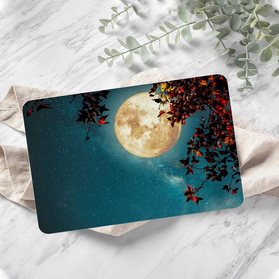 Moon View Cutting Board, Moon Over the Tree Serving Board, Moon View ...