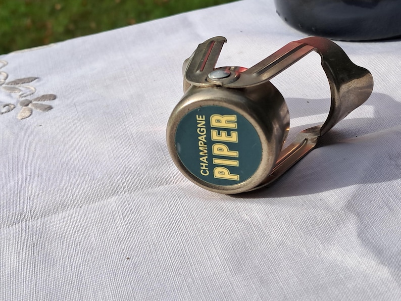 Very Rare : Piper Hermetic Champagne Bottle Stopper Fizz Saver - Good ...