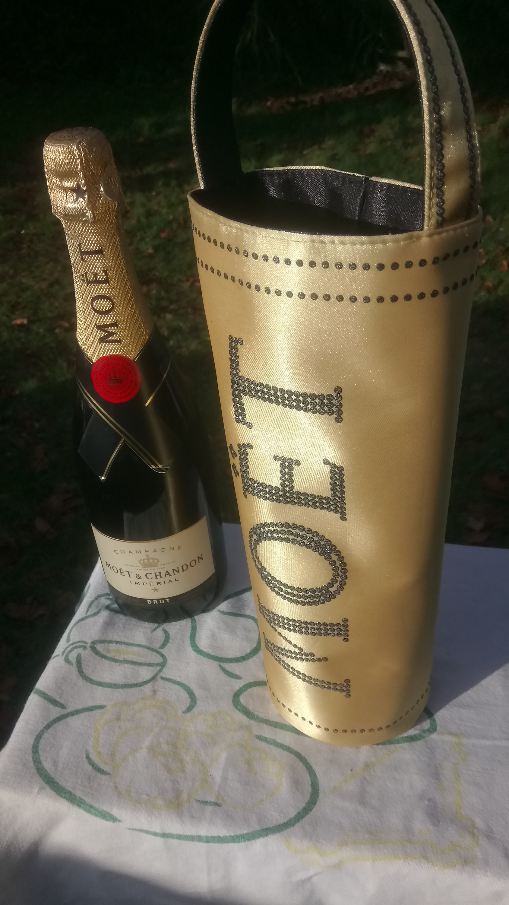 Moet & Chandon Champagne Insulated Bag Travel Bottle Holder - Etsy