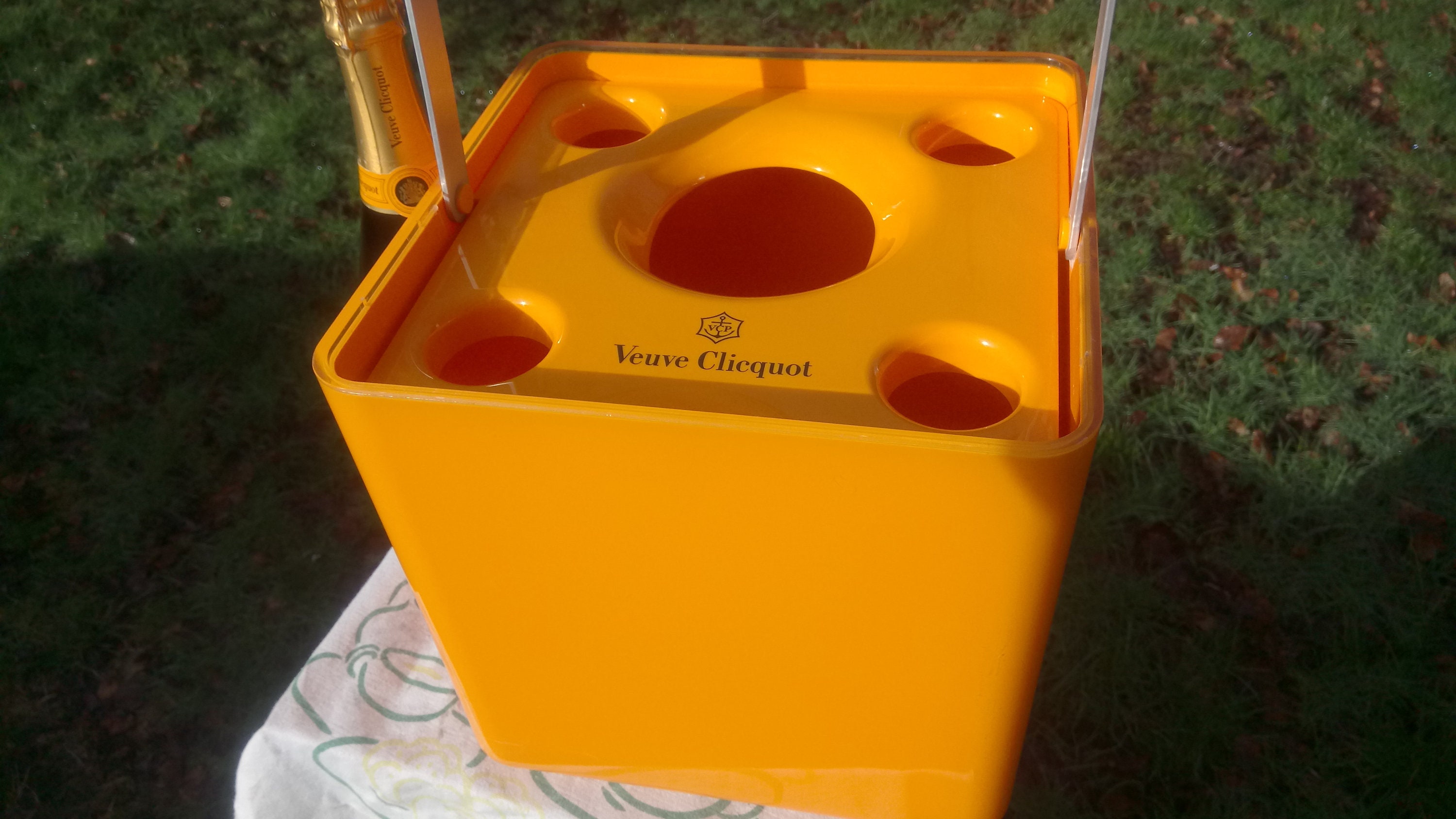 Unique, Authentic : Veuve Clicquot Ice Bucket “ice Cube” Porsche Design ...