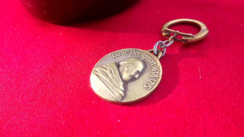 RARE Vintage Dom Perignon Key Ring Made in France - Etsy