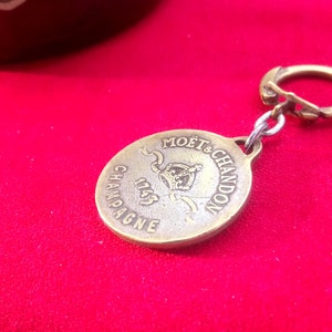 RARE Vintage Dom Perignon Key Ring Made in France - Etsy
