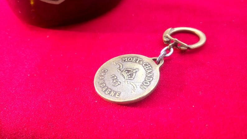 RARE Vintage Dom Perignon Key Ring Made in France - Etsy