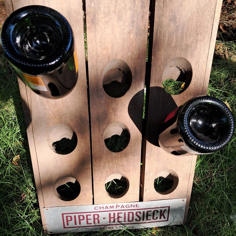 Wine Riddling Rack - Etsy