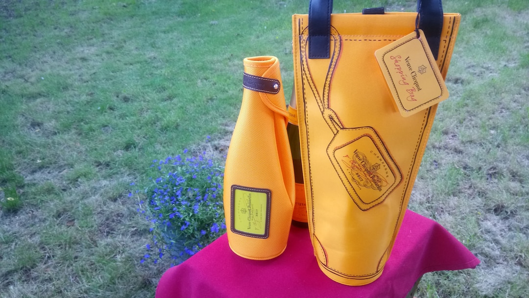 VEUVE CLICQUOT - Set of Two Ice Jackets for Champagne Bottle - Made in ...
