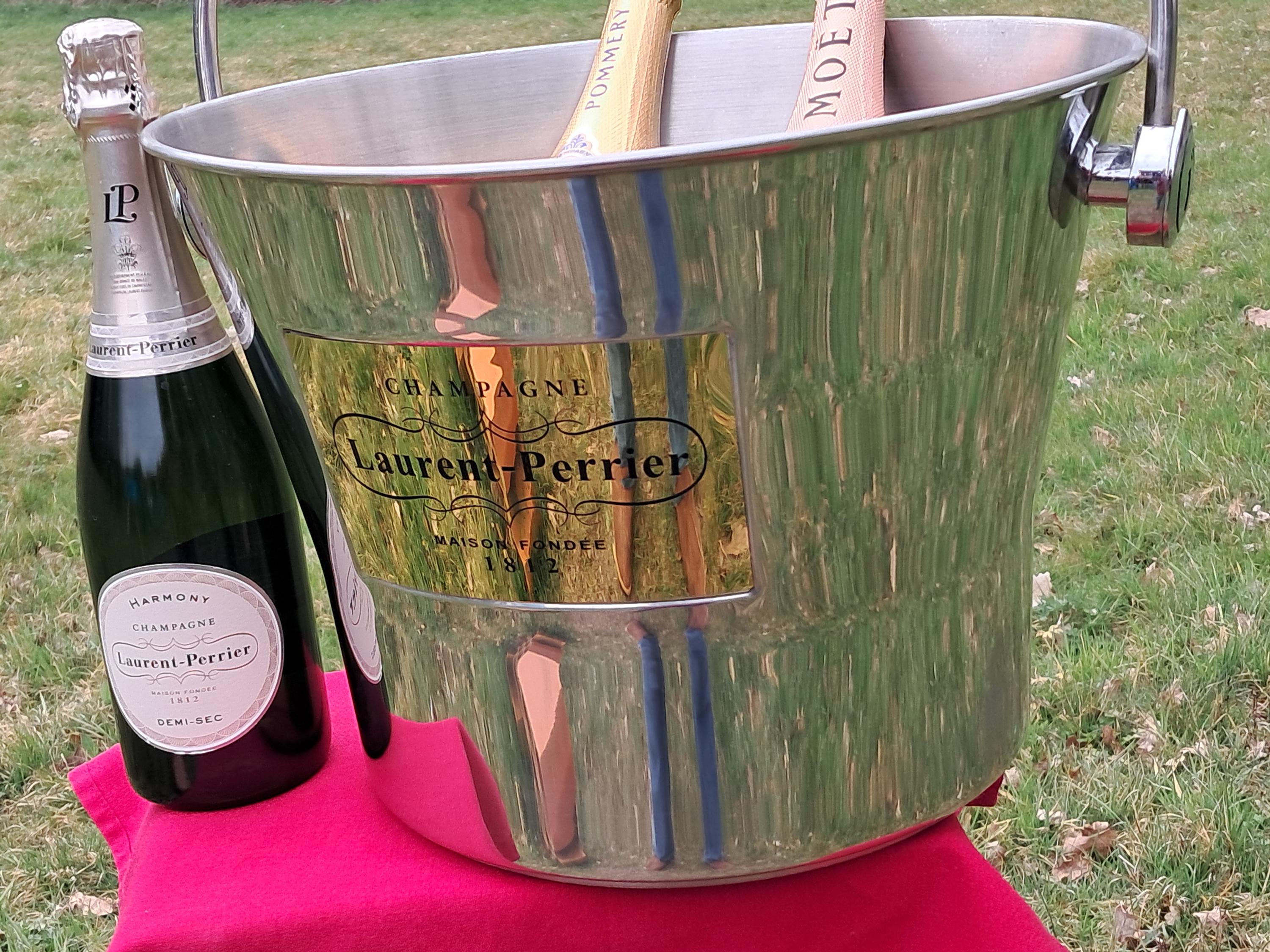 Very Rare : Champagne Double Magnum Bucket/cooler "laurent Perrier ...