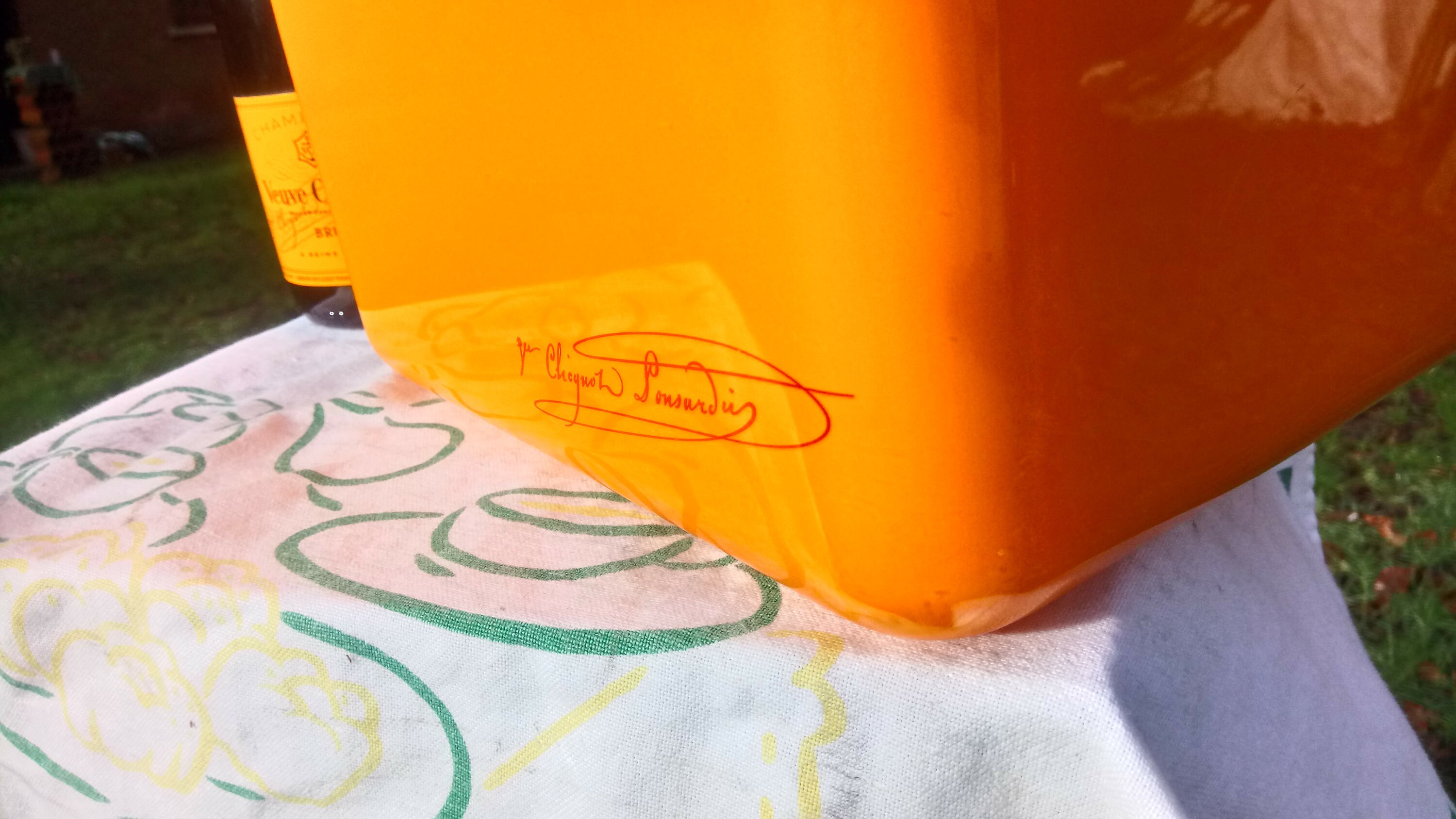 Unique, Authentic : Veuve Clicquot Ice Bucket “ice Cube” Porsche Design ...