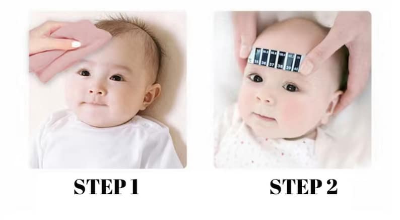 Quick Read Forehead Thermometer Strips - Etsy