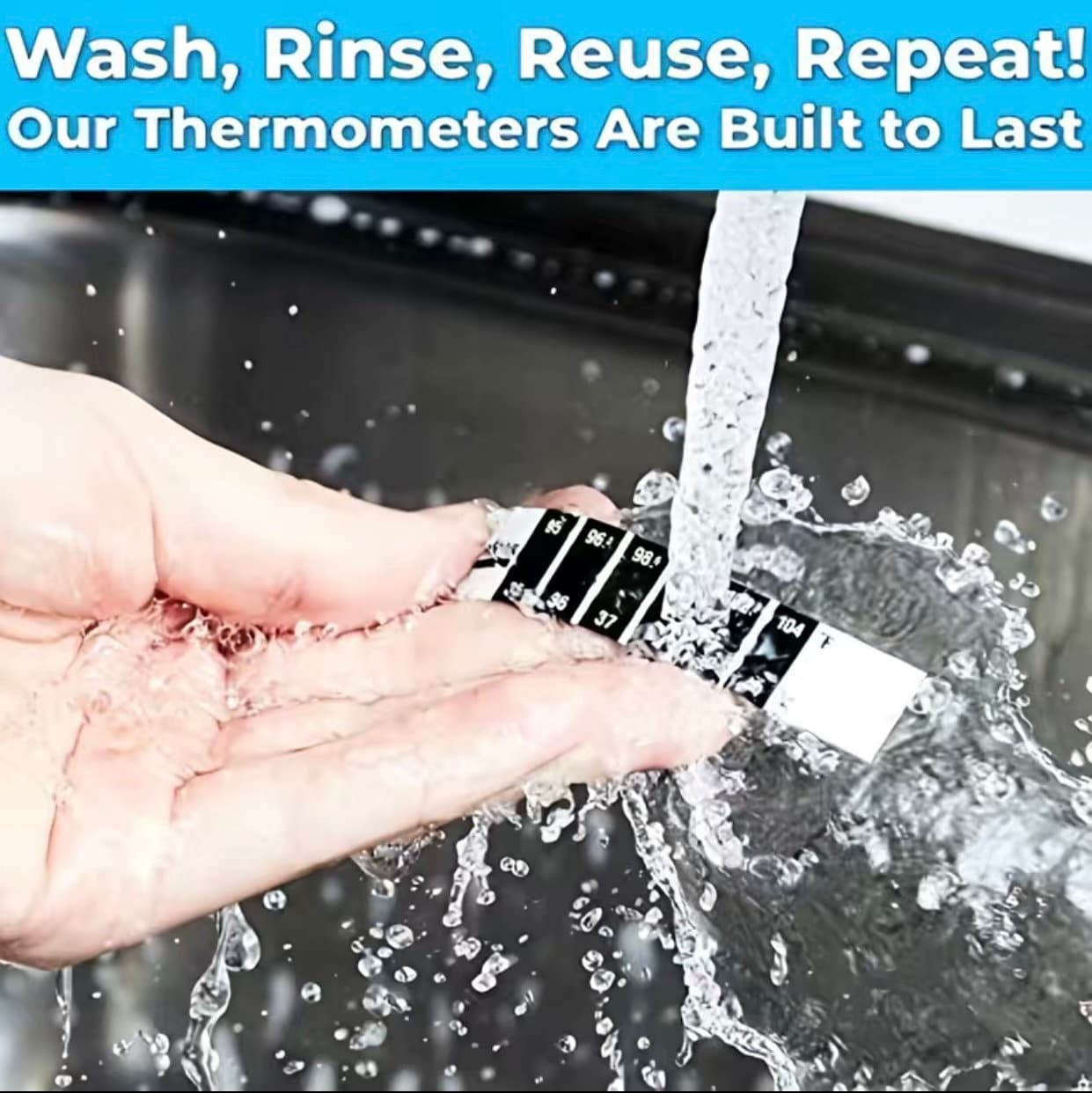 Quick Read Forehead Thermometer Strips - Etsy