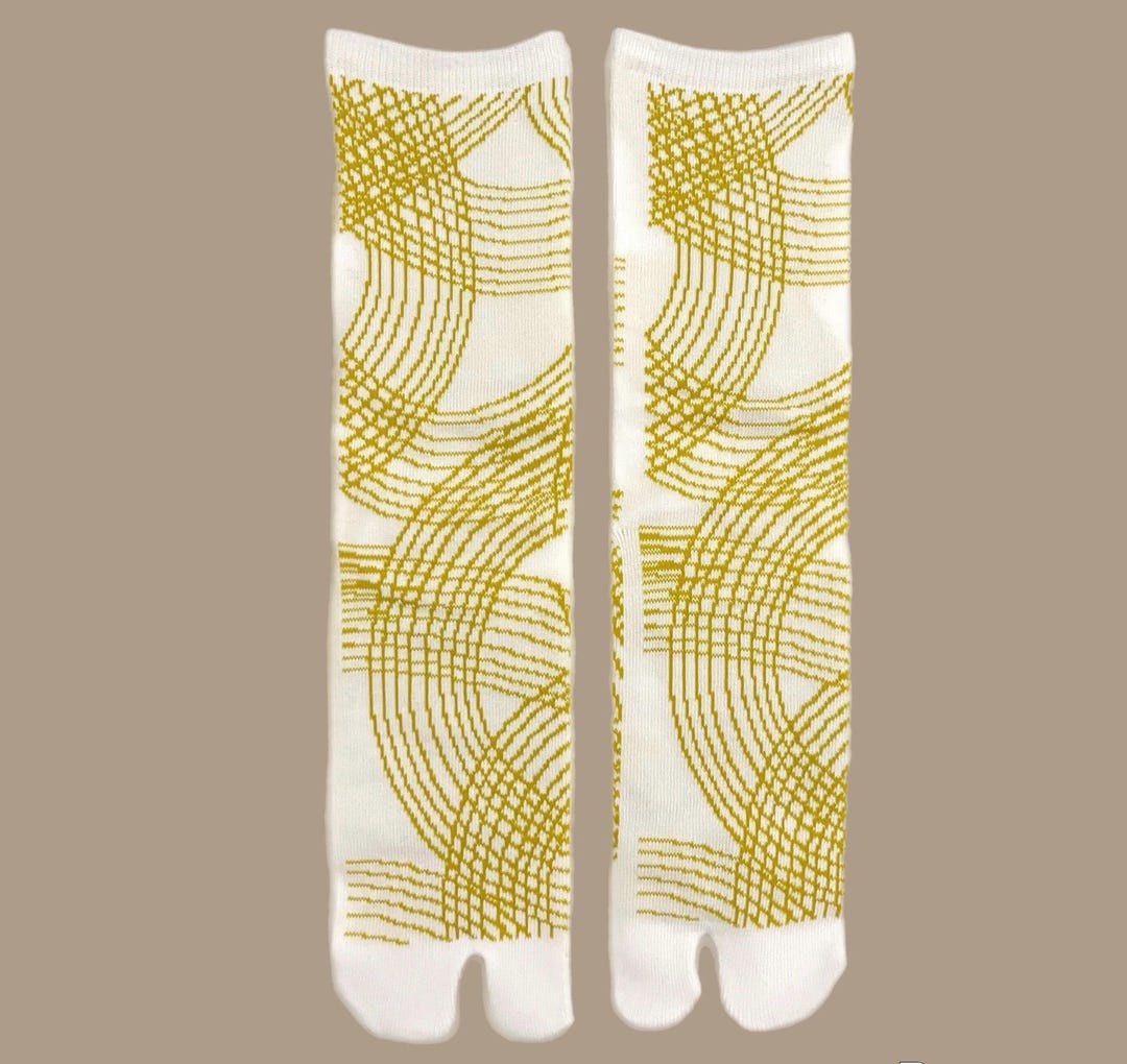 Mens Pattern Tabi Socks - Pattern Socks - Japanese Crew Women Men Tabi ...