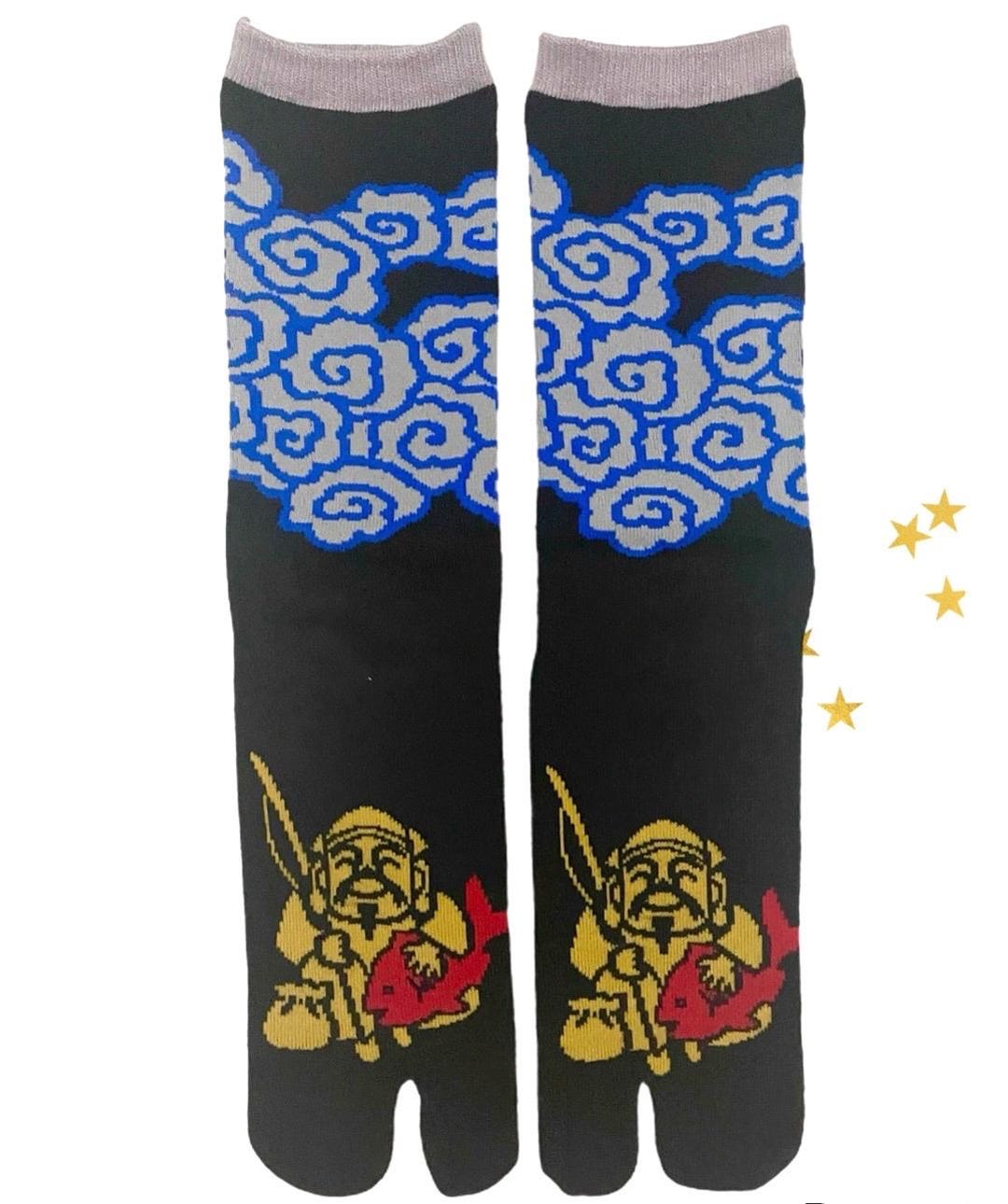 Ebisu Japanese Tabi Socks: Split-toe Crew Socks, Made in Japan - Etsy