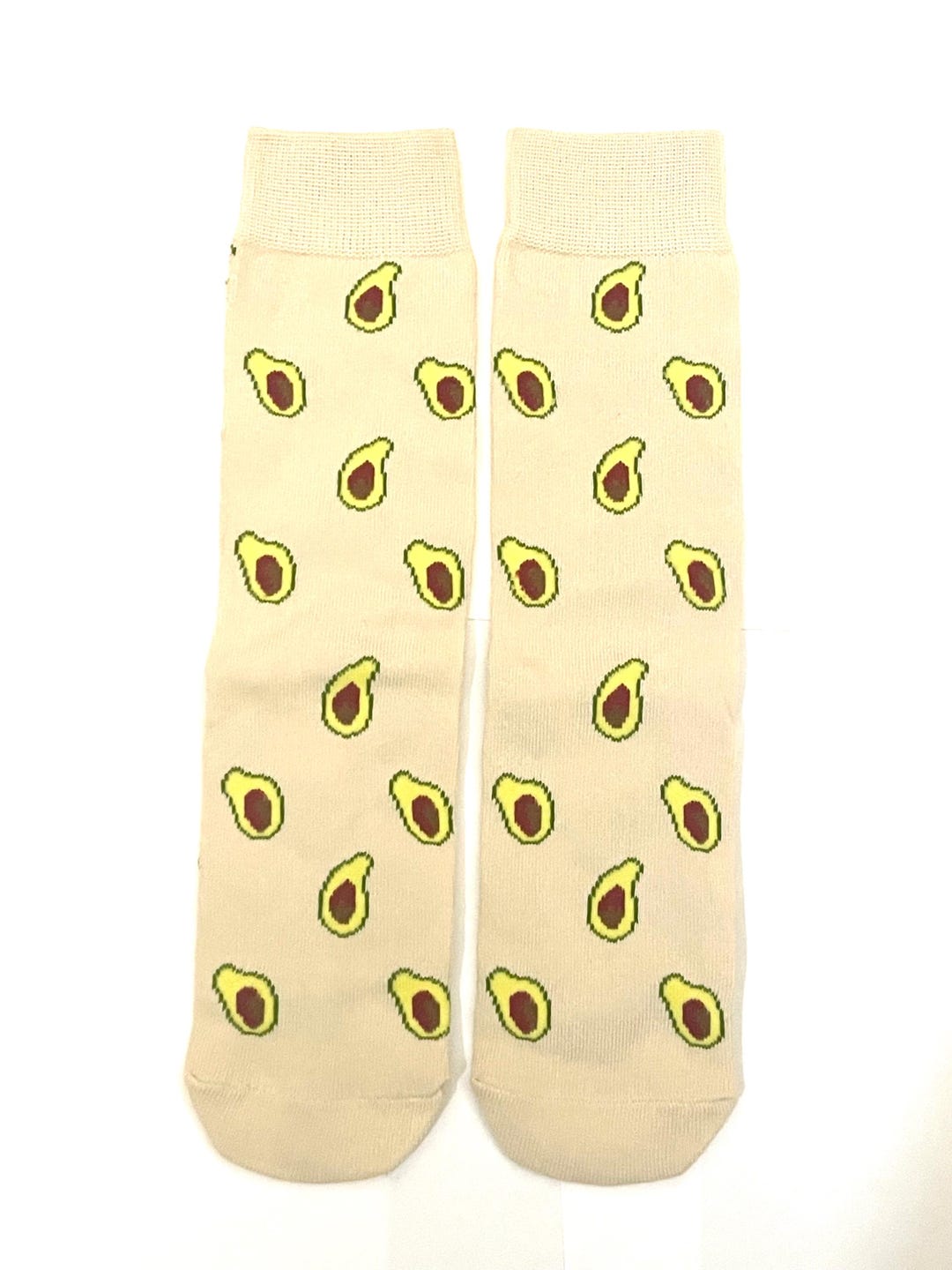 Avocado Socks- Avocado Fun Crew Women Men Socks - Unisex Crew Socks ...