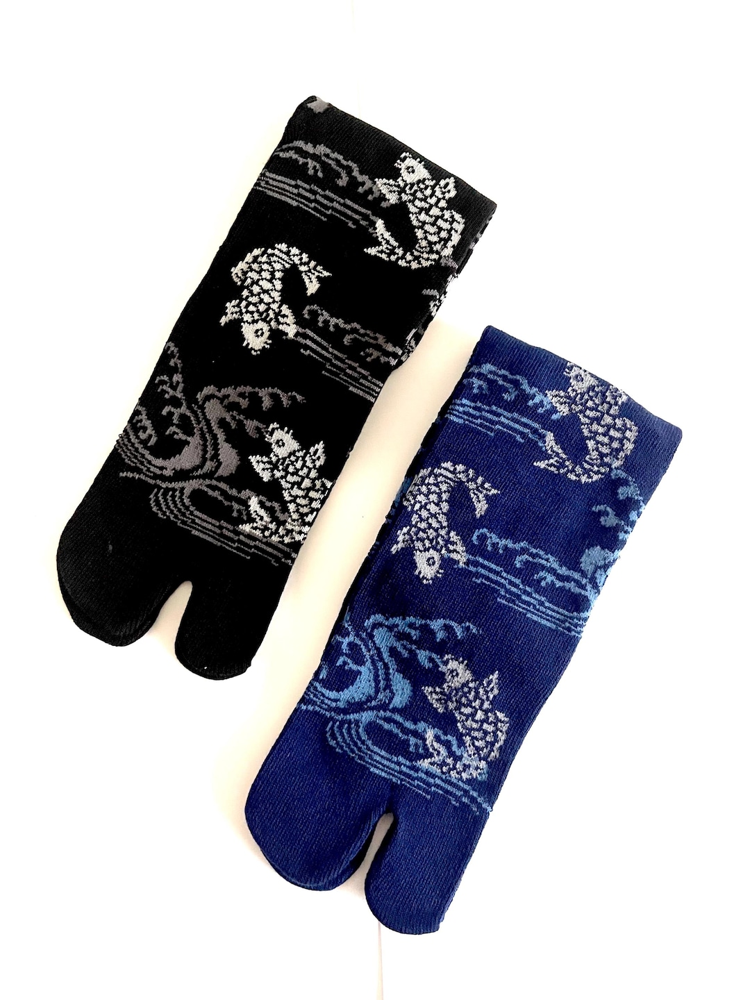 Mens Japanese Koi Fish Tabi Socks - Brave Socks - Japanese Crew Women ...