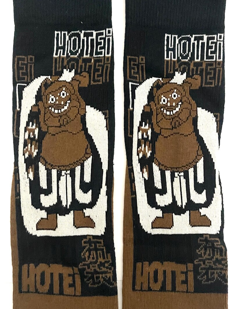 Hotei Laughing Buddha Socks: Japanese God of Happiness Crew Socks - Etsy