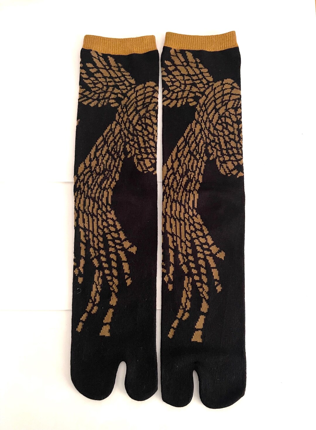 Shibari Tabi Socks: Japanese Split-toe Crew Socks - Made in Japan EC24 ...
