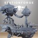 Scavenger Floating Chapel / Ship / Chapel / Mech / Scav / Sci Fi ...