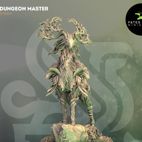 Gwynevel / Fey Stag / Fae / Dnd / GM Stash / 3D Print / 4K - Etsy UK