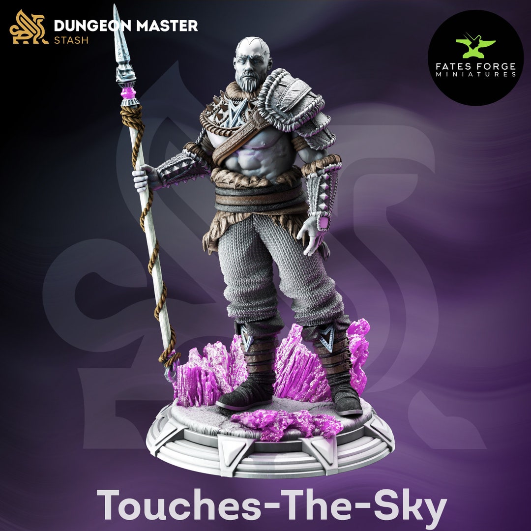 Touches the Sky Solo / Gigant / Goliath / Held / Kämpfer / DnD / DM ...