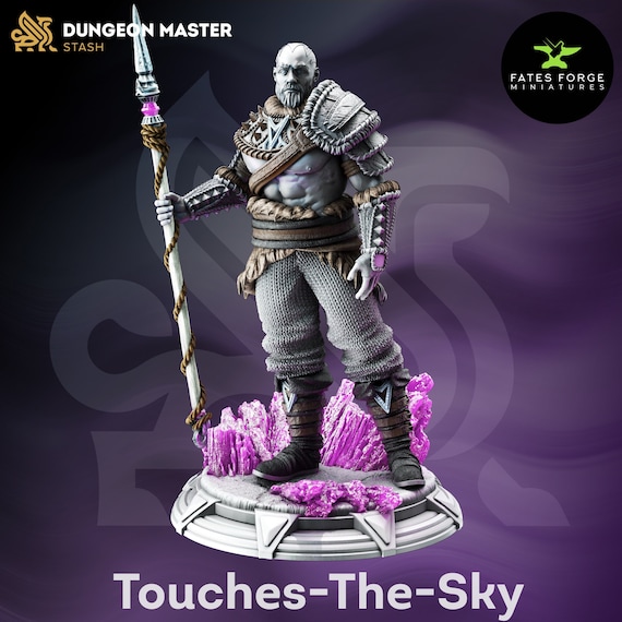 Touches the Sky Solo / Giant / Goliath / Hero / Fighter / | Etsy