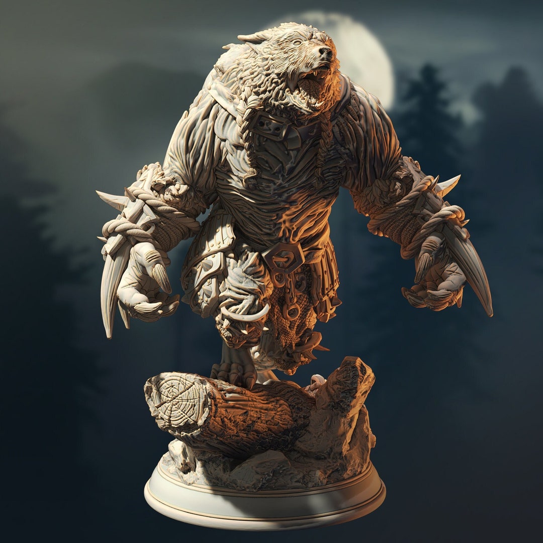 Hilda Bjornstain - Bear / Barbarian / Shapeshifter / Bear / Druid ...