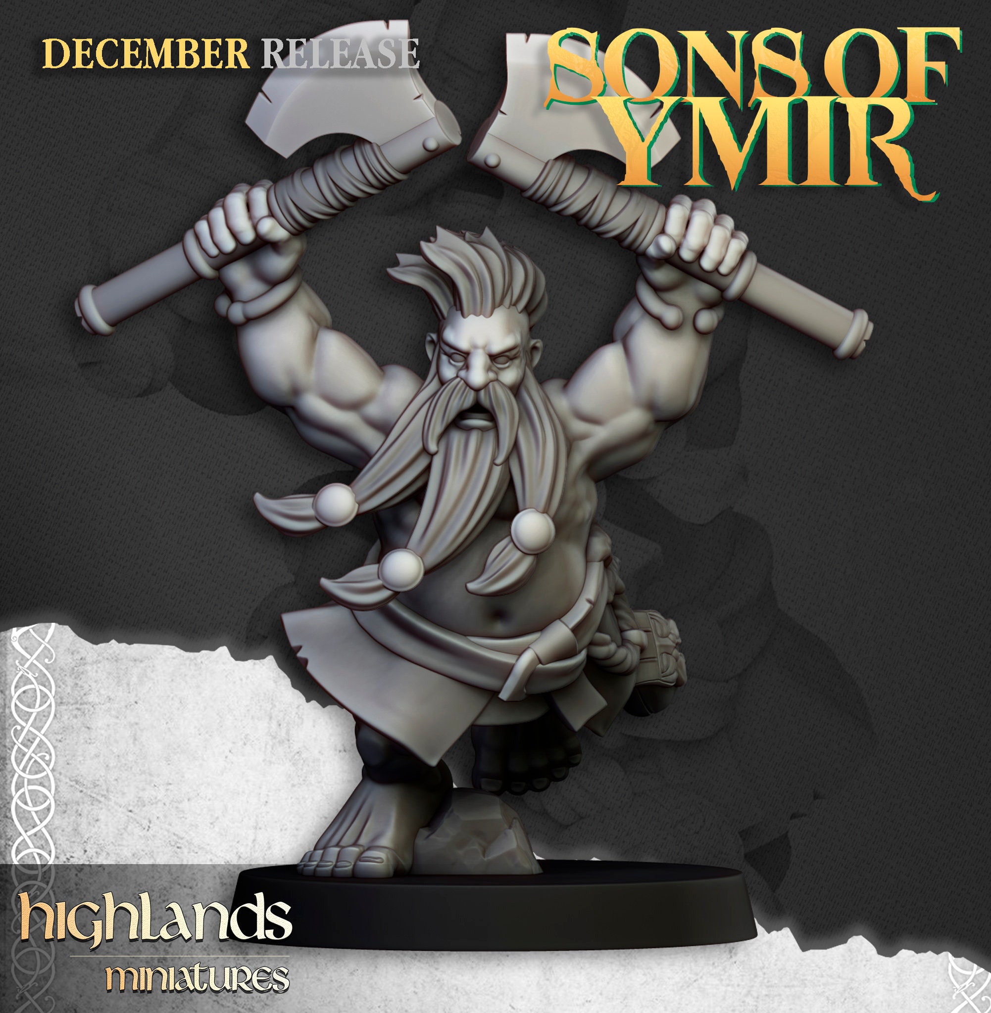 Dwarf Death Seekers / Dwarfs / Infantry / Sons of Ymir / Dwarf - Etsy