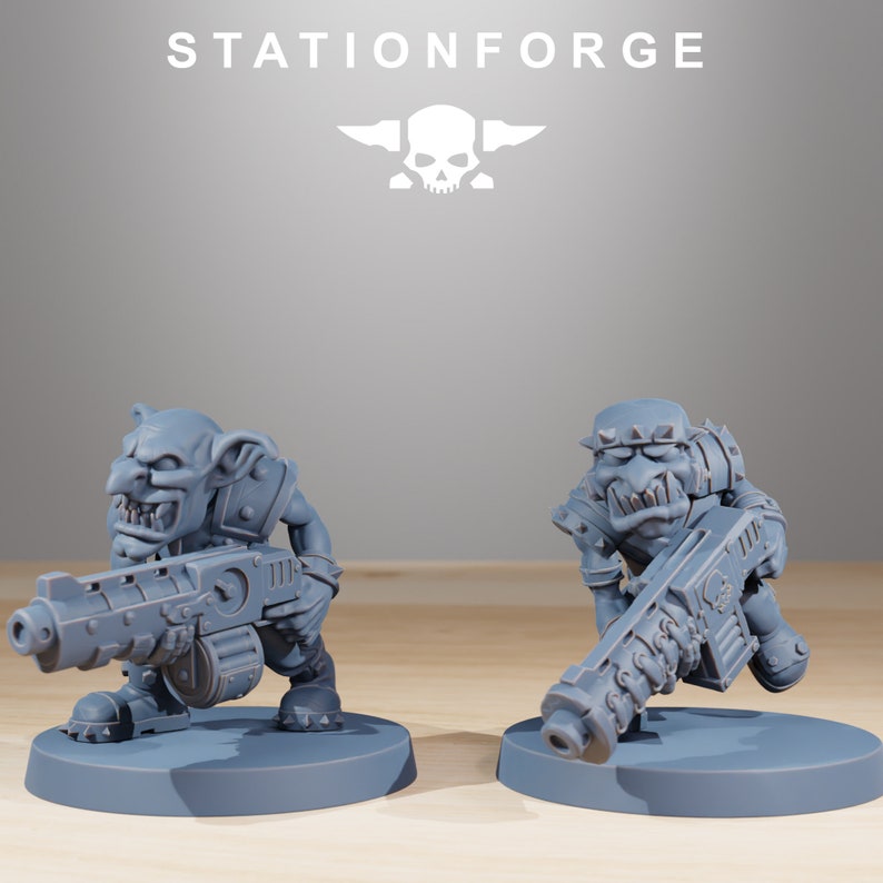 Goblin Infantry / Orkaz / Goblins / Orc / Infantry / Sci Fi / - Etsy