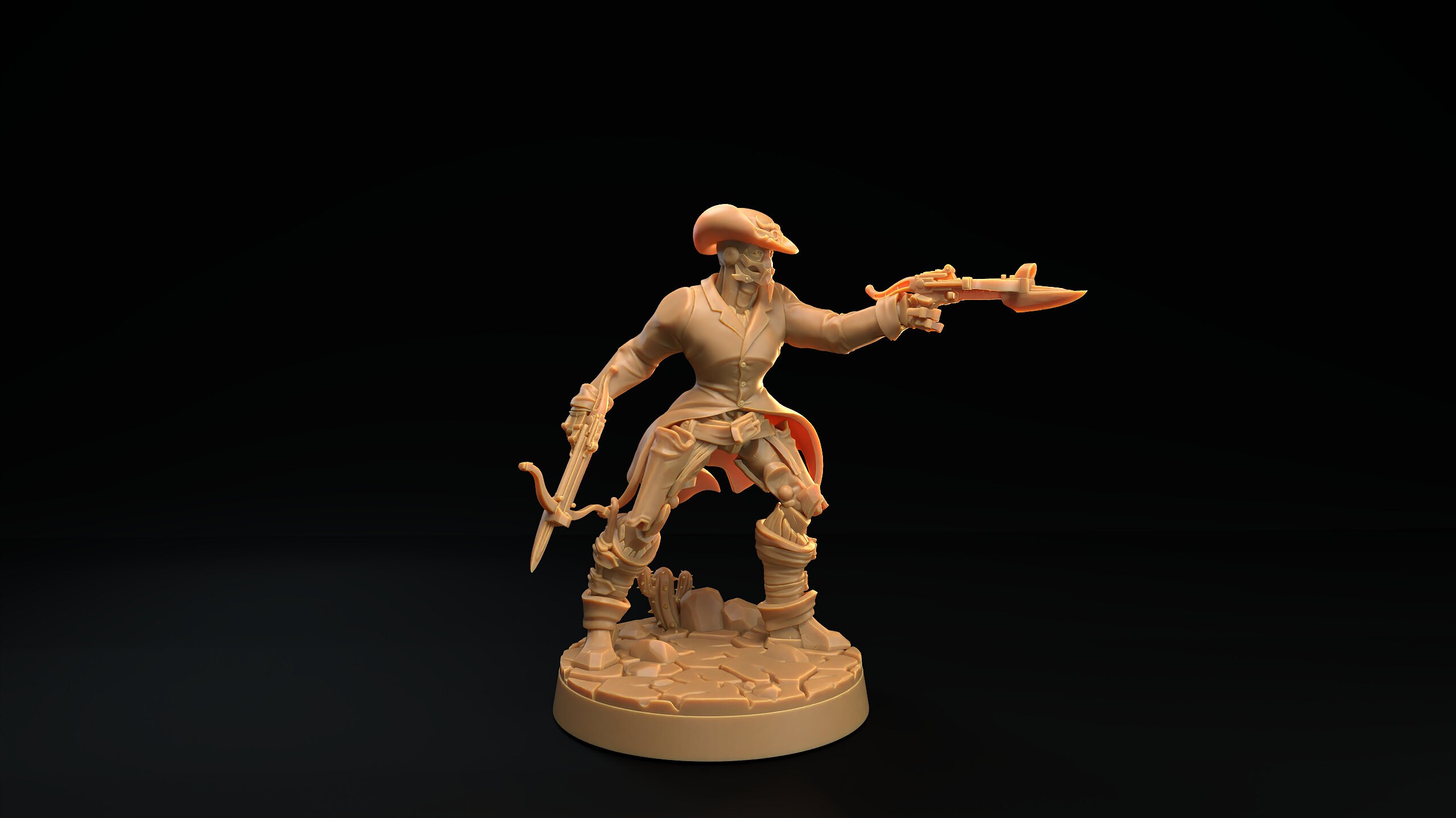 Cyborg Cowboy / Cyborg / Western / Robot / Pathfinder / Dnd / - Etsy
