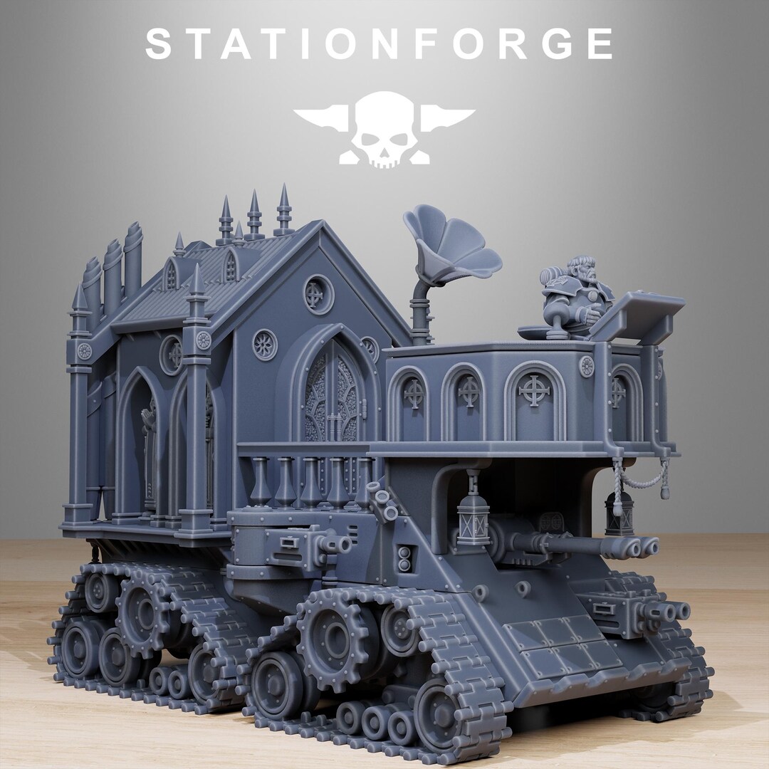 Vodalites Tank / Tank / Vehicle / Templars / / Imperial / Sci Fi ...