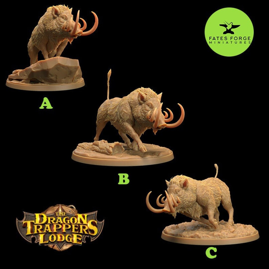 Small Boar / Boar / Monster / Yokai / Pathfinder / Dnd / the Dragon ...