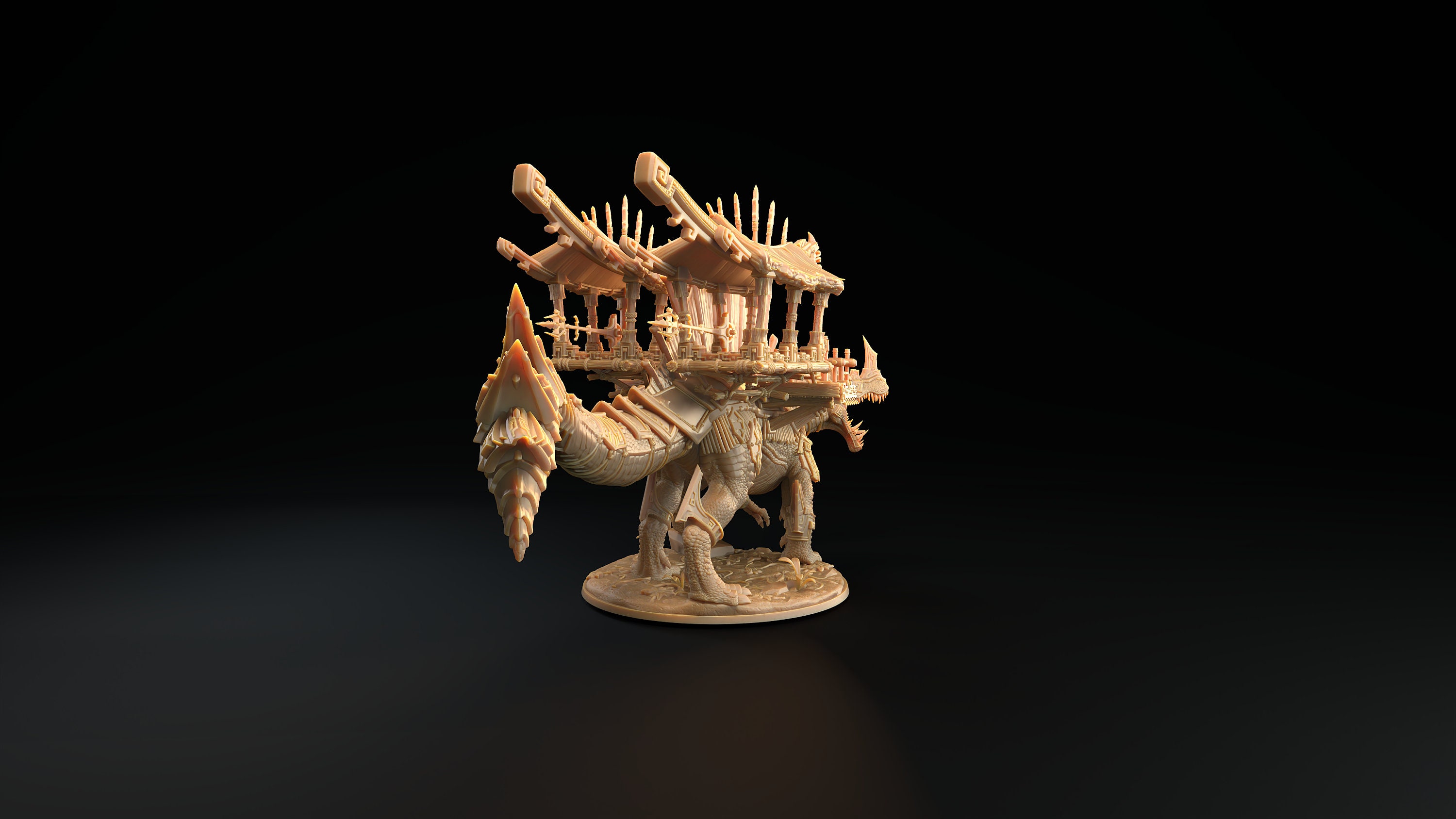 Spinodon / Spinosaurus / Monster / Dinosaur / Pathfinder / Dnd - Etsy UK