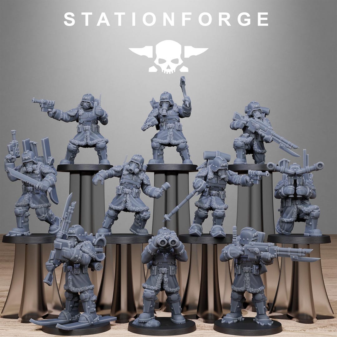 Grimguard Frostwatch Patrol / Soldier / Snow / Imperial / Infantry ...