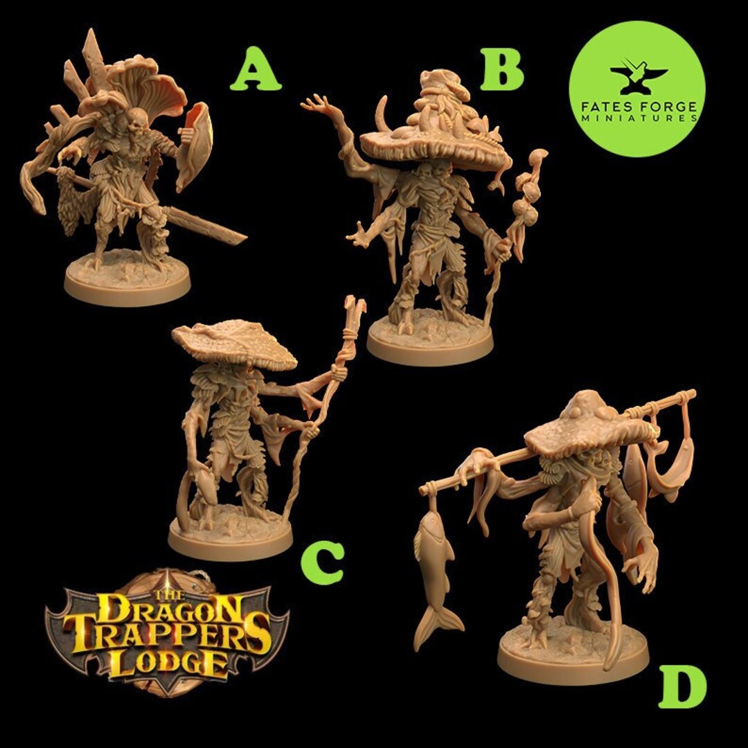 Myconid/ Mycanoid / Fungus Folk / Monster / Swamp / Fungus / Pathfinder ...