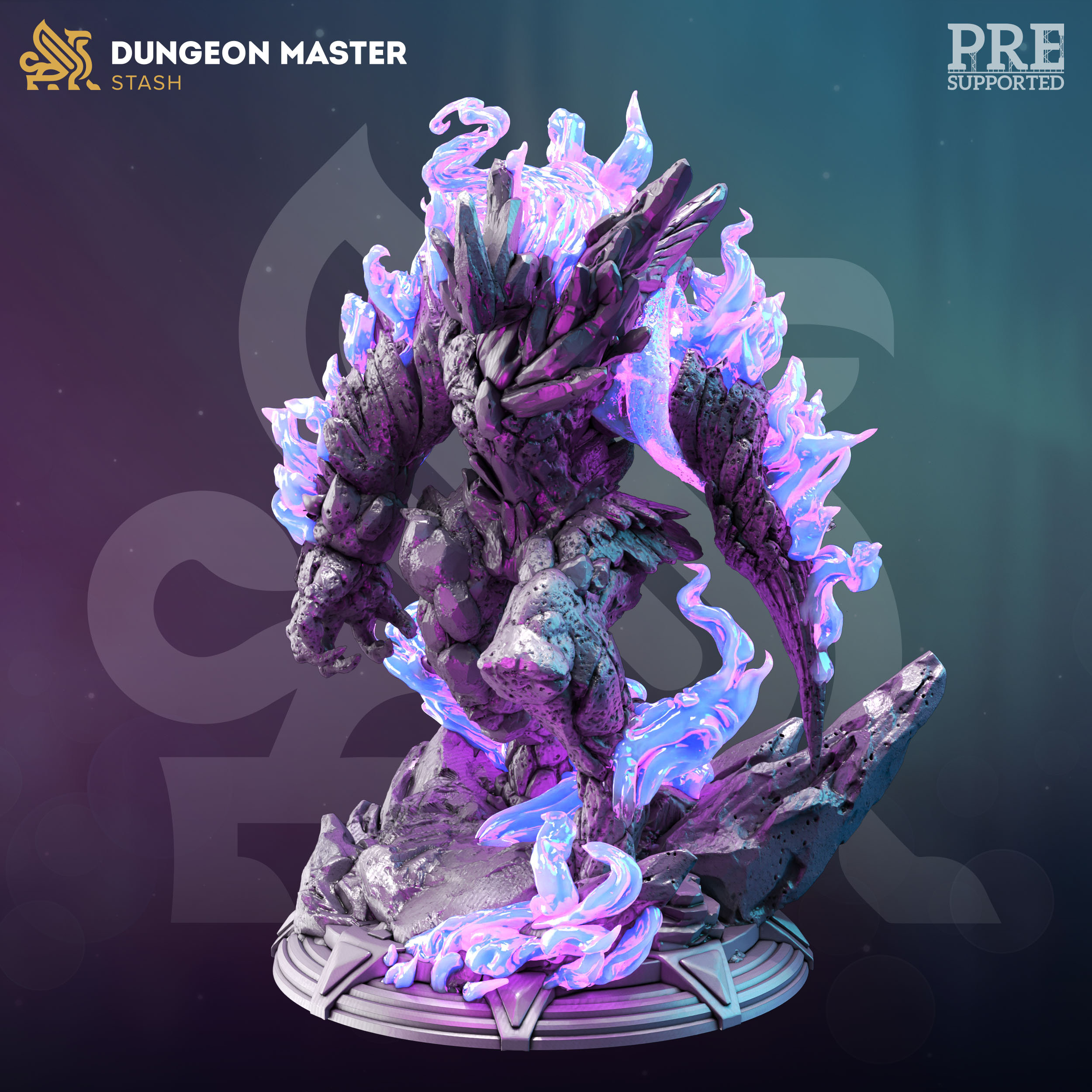 Arcelen / Arcane Elemental / Golem / Arcane / Magic / Monster / Dnd ...