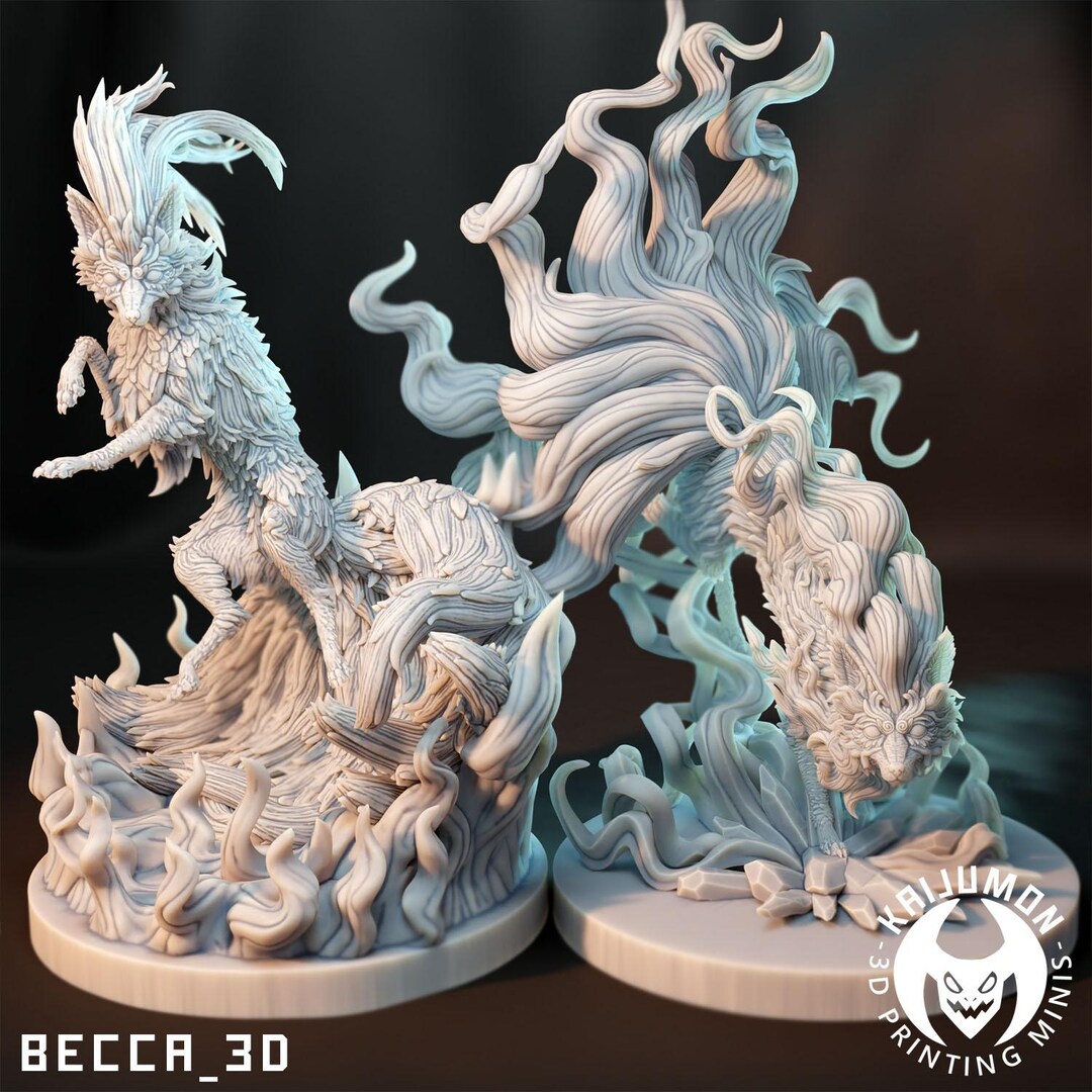 Ninetails / Vuplix / Fox / Fire / Pokemon / Kaijumon / Evolutions / Dnd ...