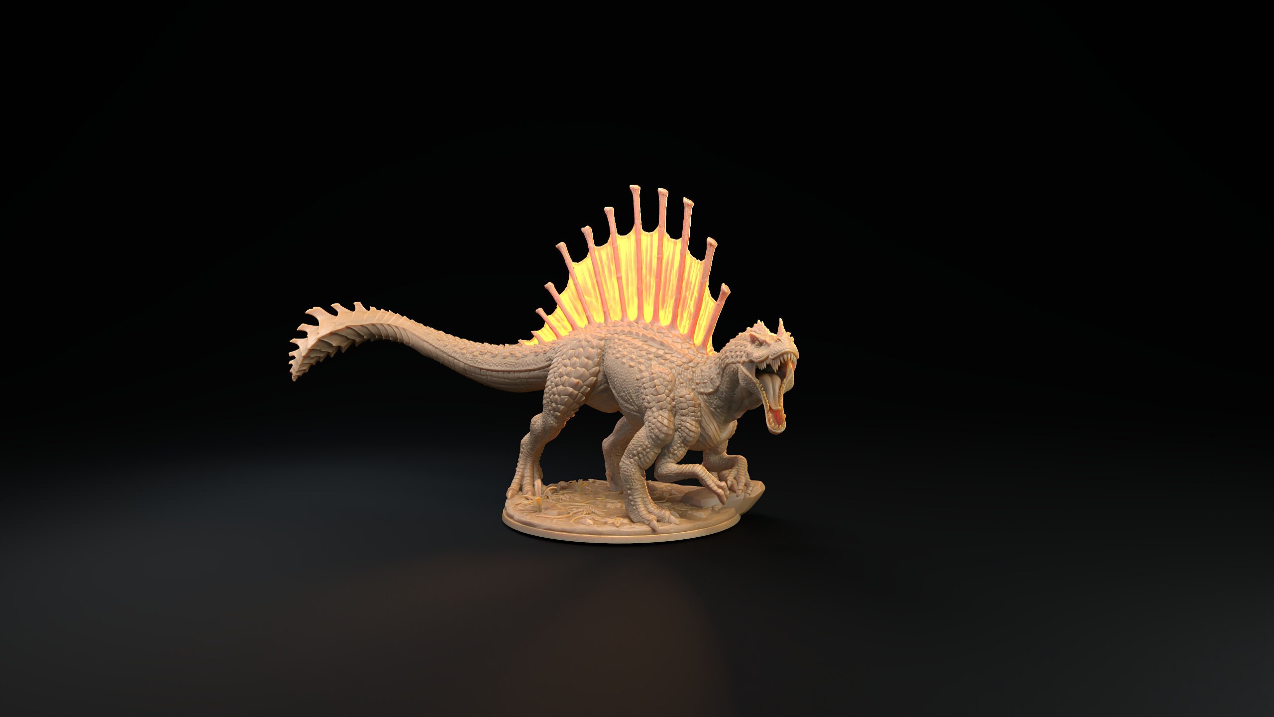 Spinodon / Spinosaurus / Monster / Dinosaur / Pathfinder / Dnd - Etsy ...