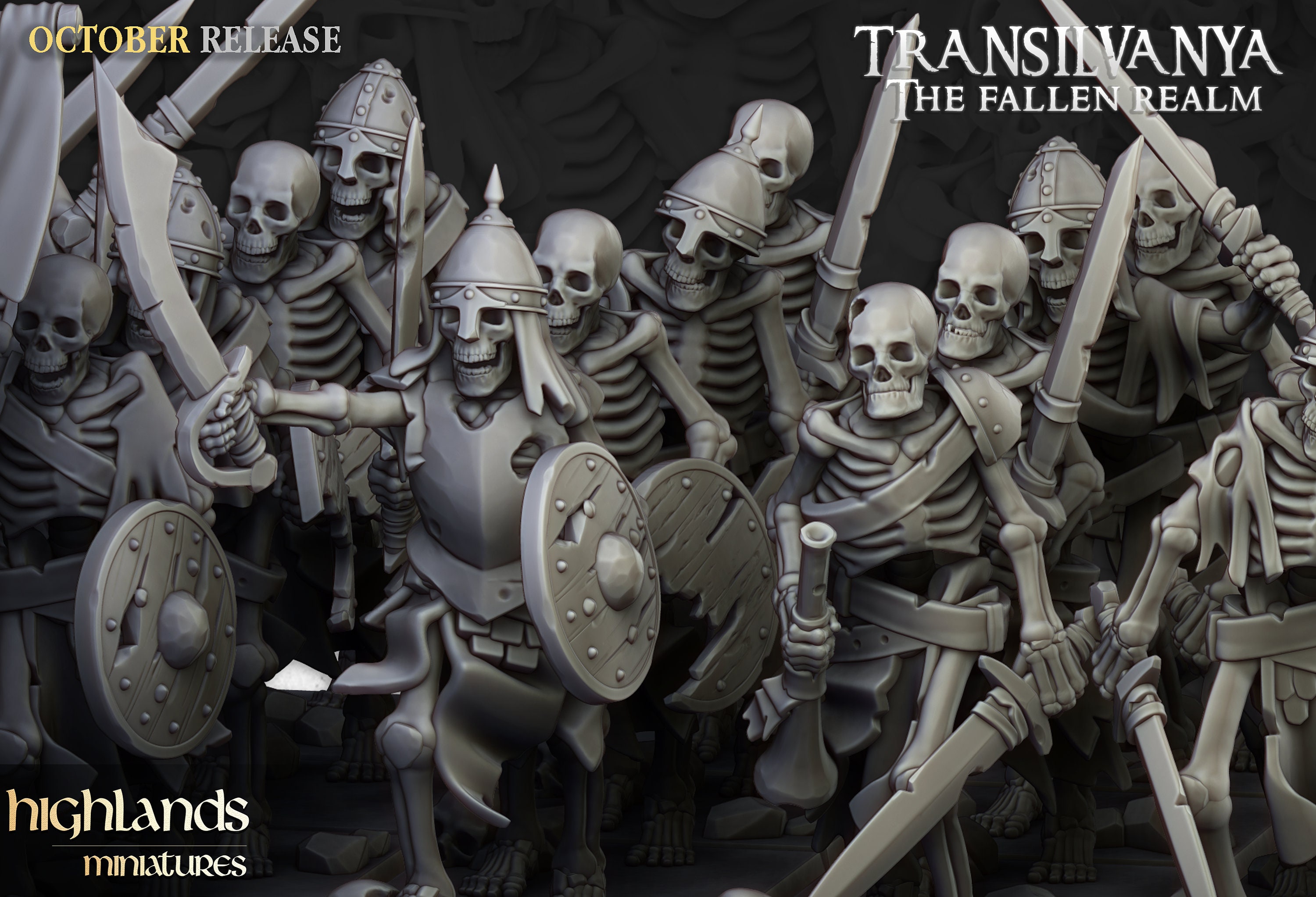 Skeleton Warriors With Swords / Skeletons / Melee / Undead - Etsy