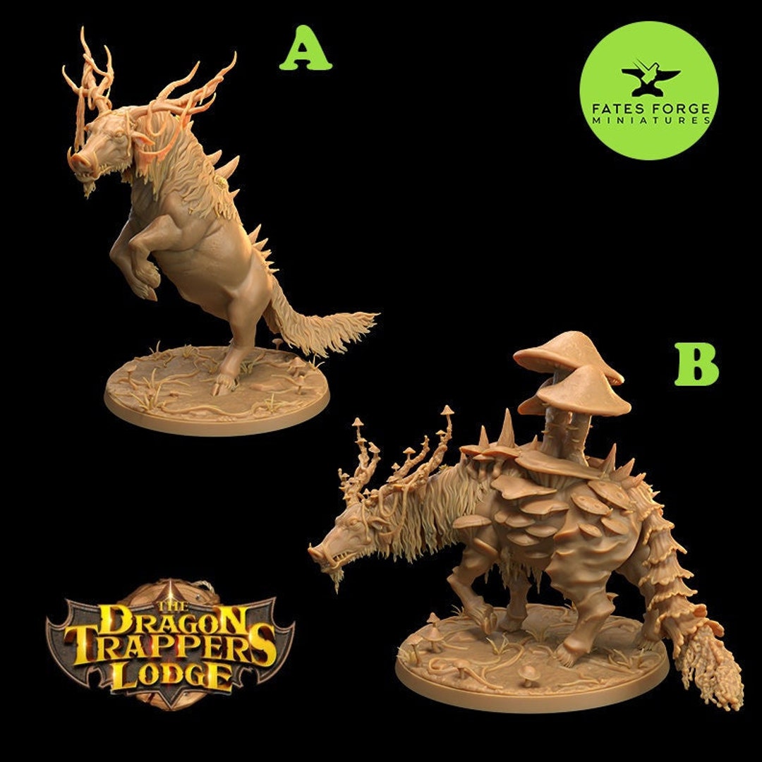 Catobepas / Horse / Big Model / Swamp / Fungus / Pathfinder / - Etsy