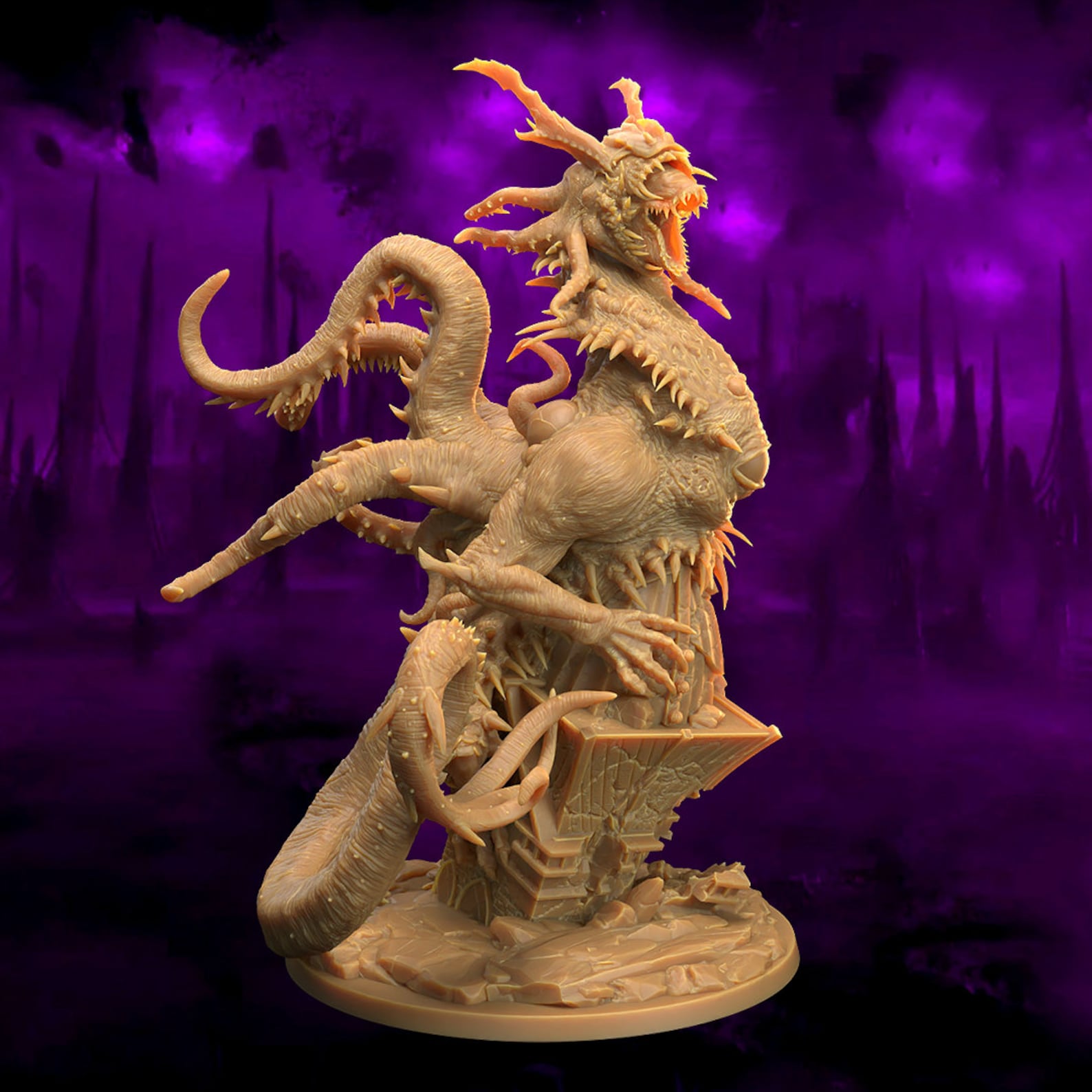 Eldritch Dragon / Eldritch / Dragón / Monstruo / Pathfinder / - Etsy España