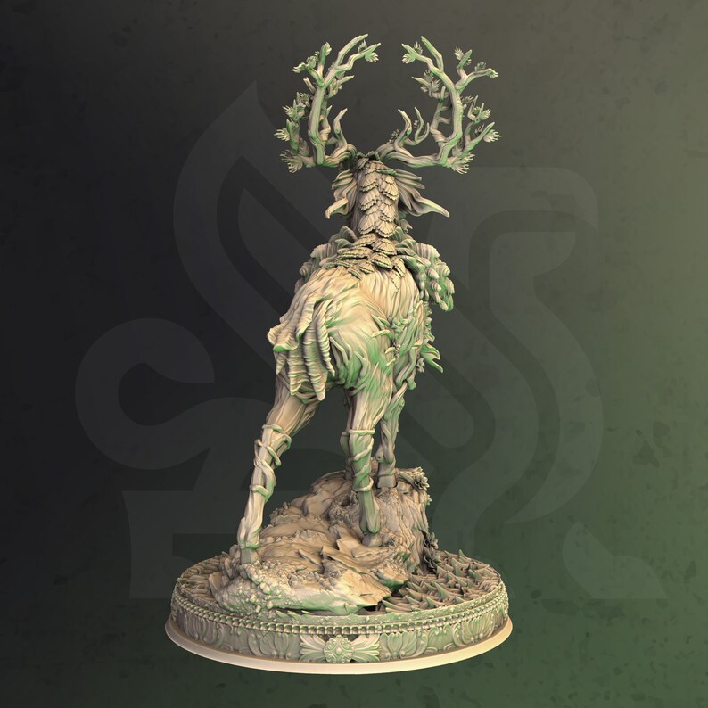 Gwynevel / Fey Stag / Fae / Dnd / GM Stash / 3D Print / 4K - Etsy
