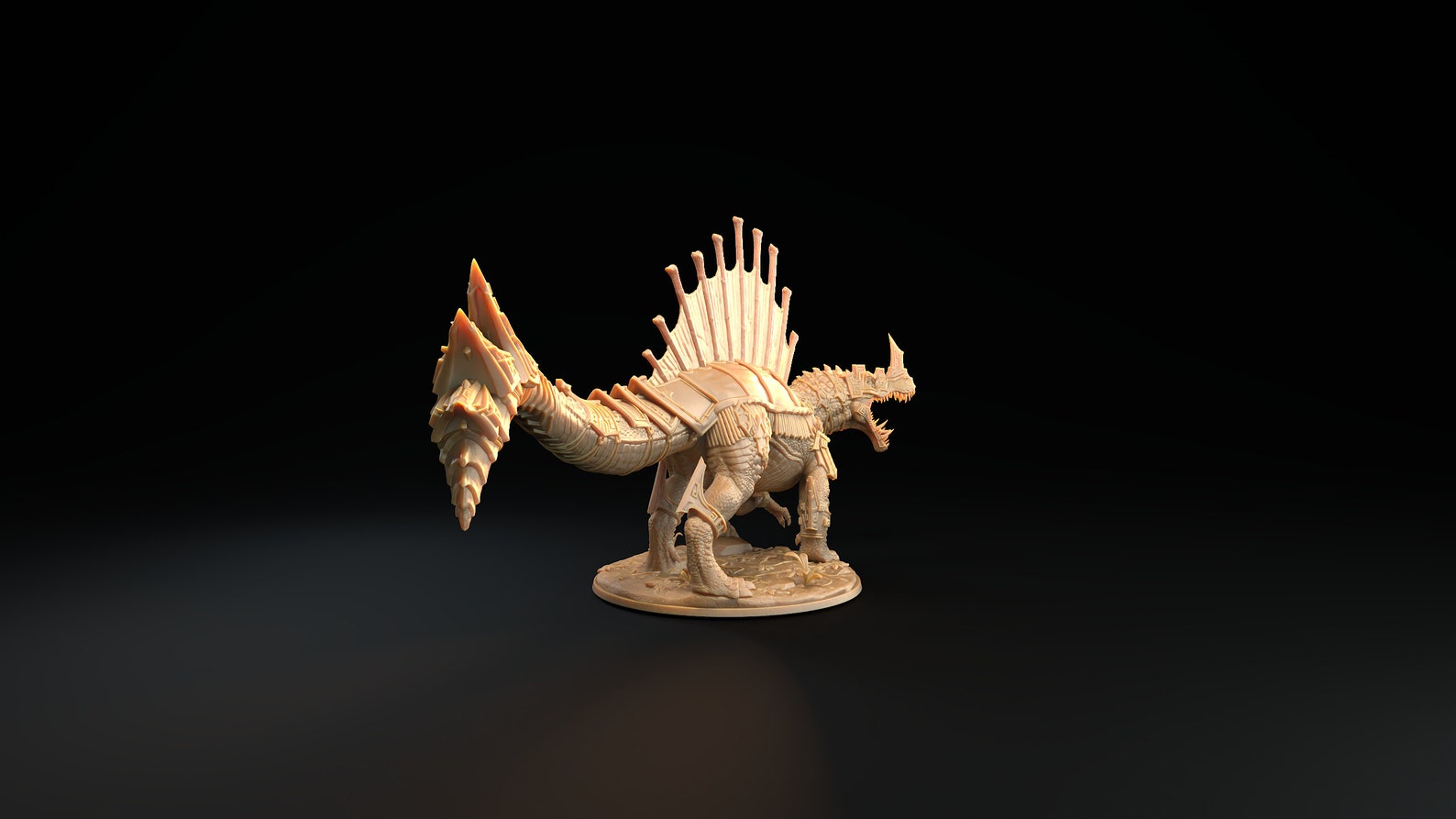 Spinodon / Spinosaurus / Monster / Dinosaur / Pathfinder / Dnd - Etsy UK