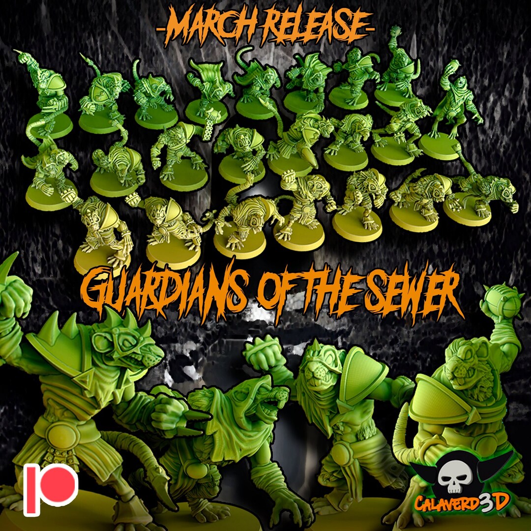 Guardians of the Sewer / Rats Fantasy Football Team / Rat Fantasy ...