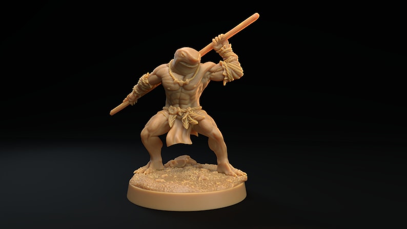 Shark People / Shark/ Fighter / Ranger / Pathfinder / Dnd / - Etsy