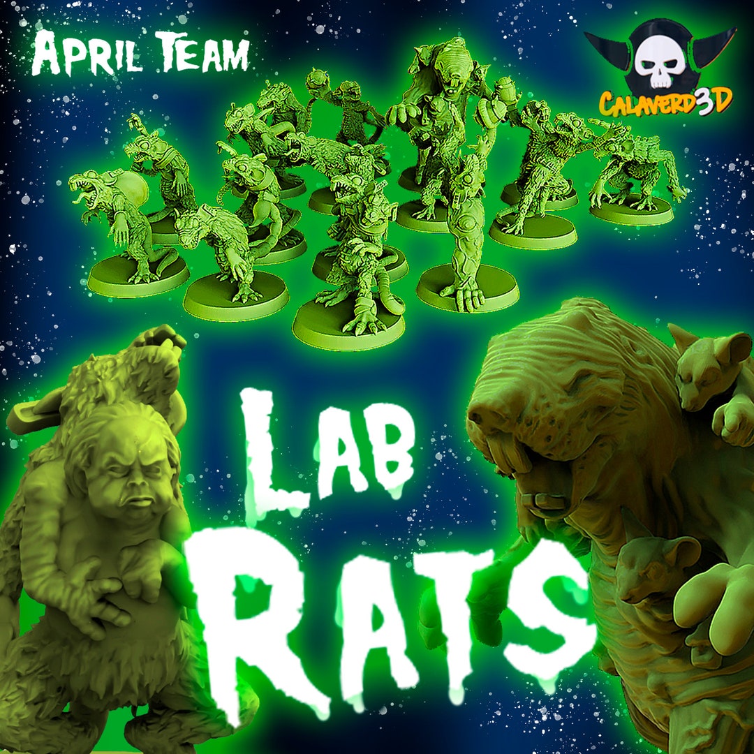 Lab Rats Fantasy Football Team / Rat Fantasy Football Team / Rat Team ...