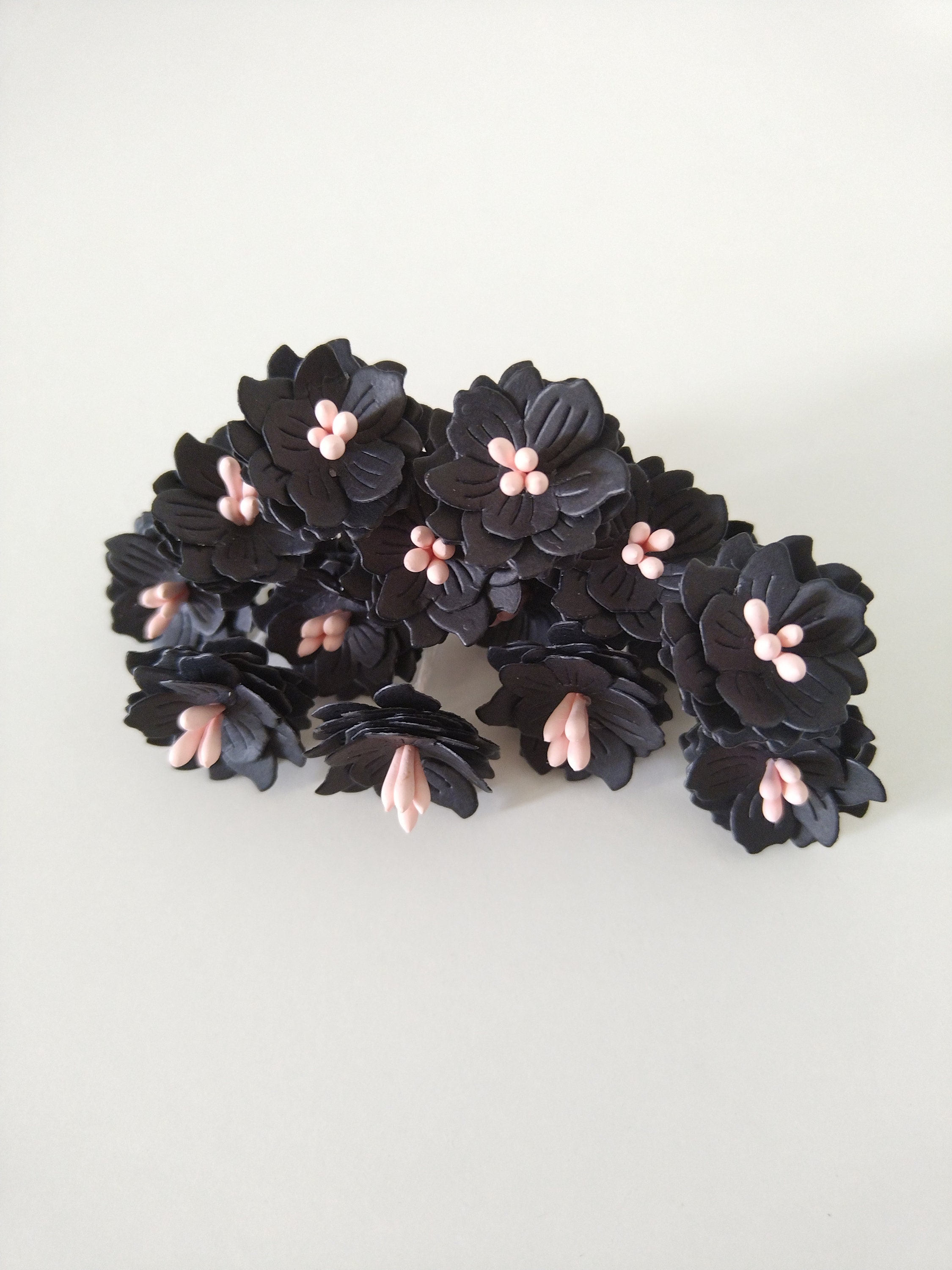 Mini Cardstock Flowers/ Paper Flowers /mini Flowers Pack of 12 - Etsy