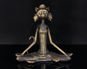 Yoga Asana Statue - Etsy